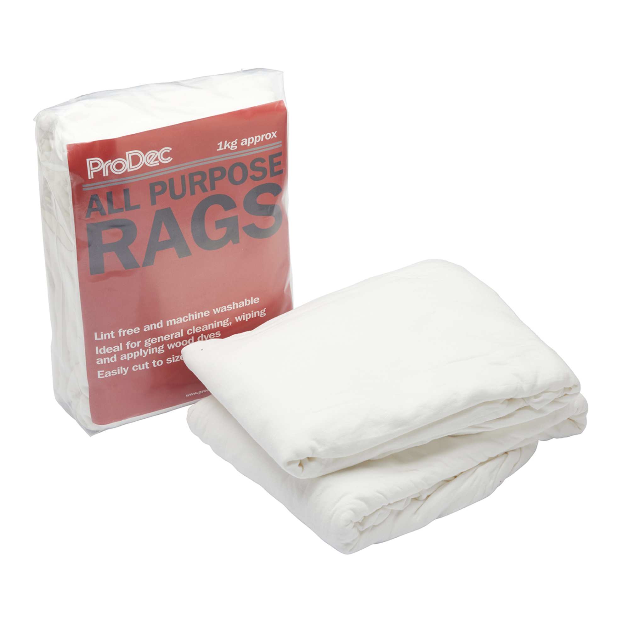 ProDec All Purpose Lint Free Rags 1Kg | Buy Online on Paintlab, Ireland