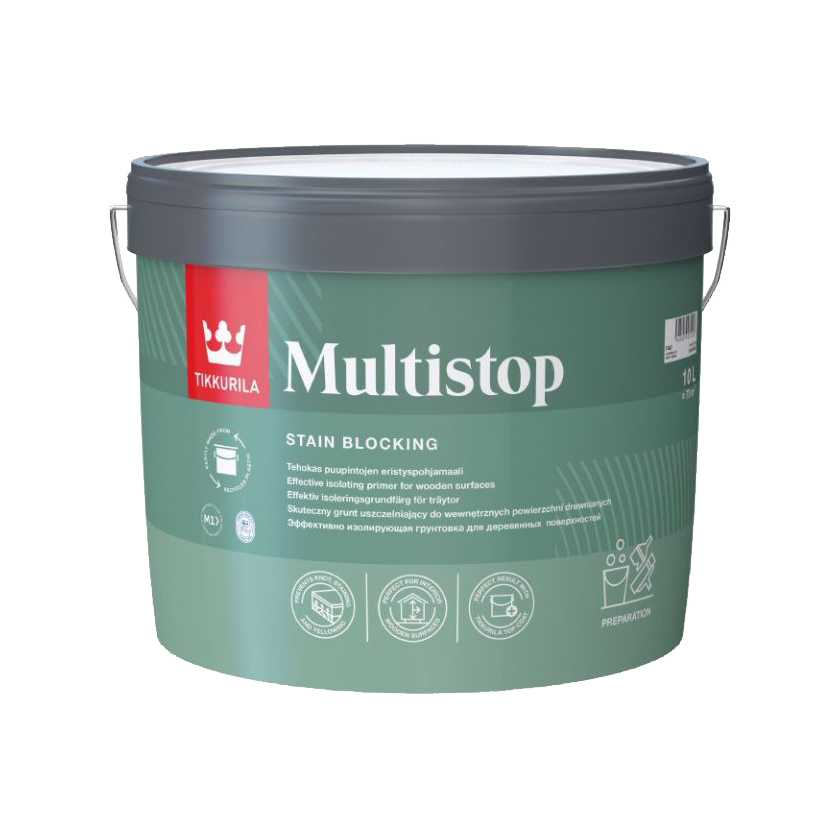 Tikkurila Multistop Stain Blocking Water Based Primer | Buy Online on ...