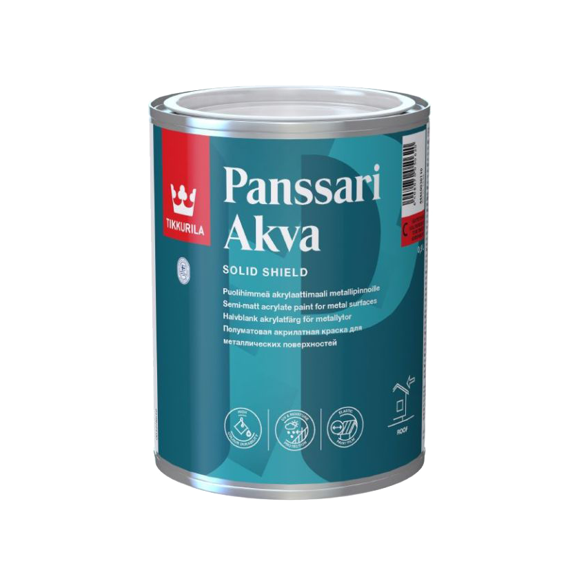 Tikkurila Panssari Akva Premium Metal & UPVC Paint | Buy Online on ...