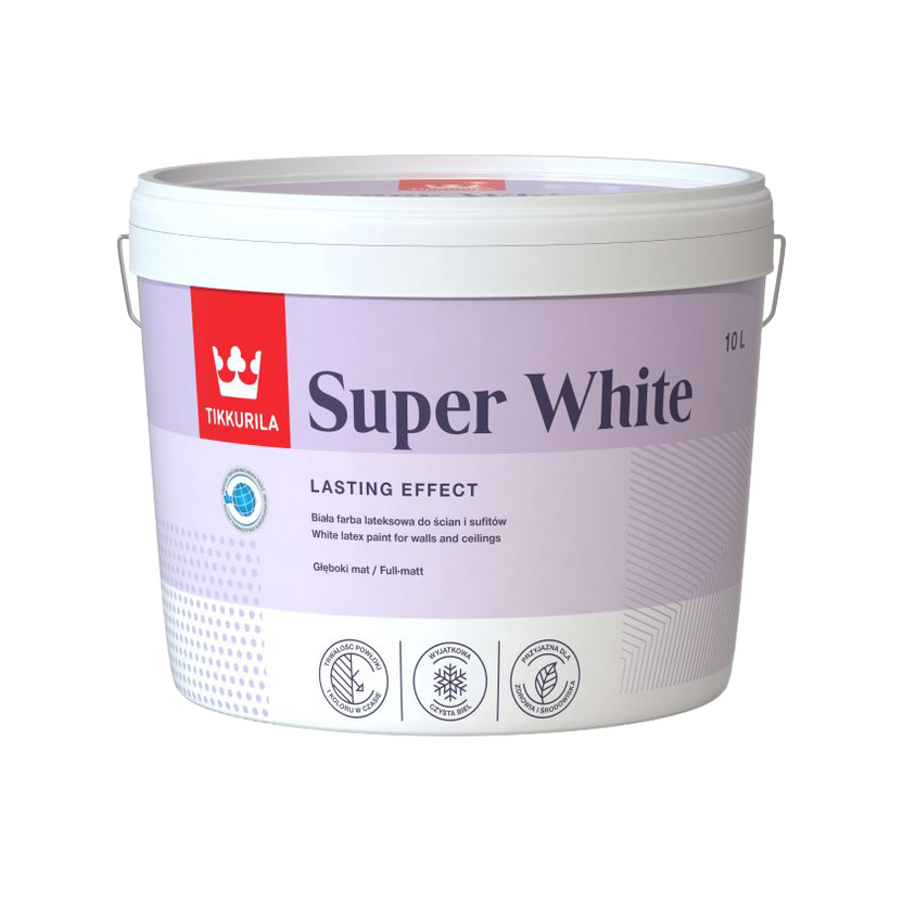 Tikkurila Super White Wall & Ceiling Paint | Buy Online on Paintlab ...