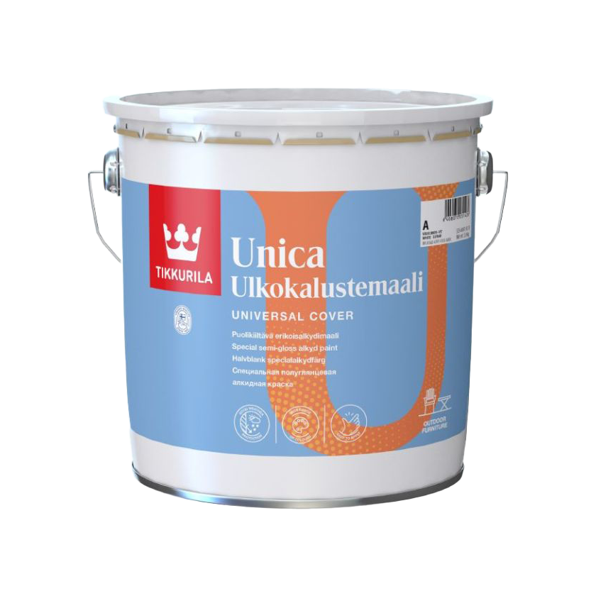 Tikkurila Unica Semi-Gloss Enamel Paint | Buy Online on Paintlab, Ireland