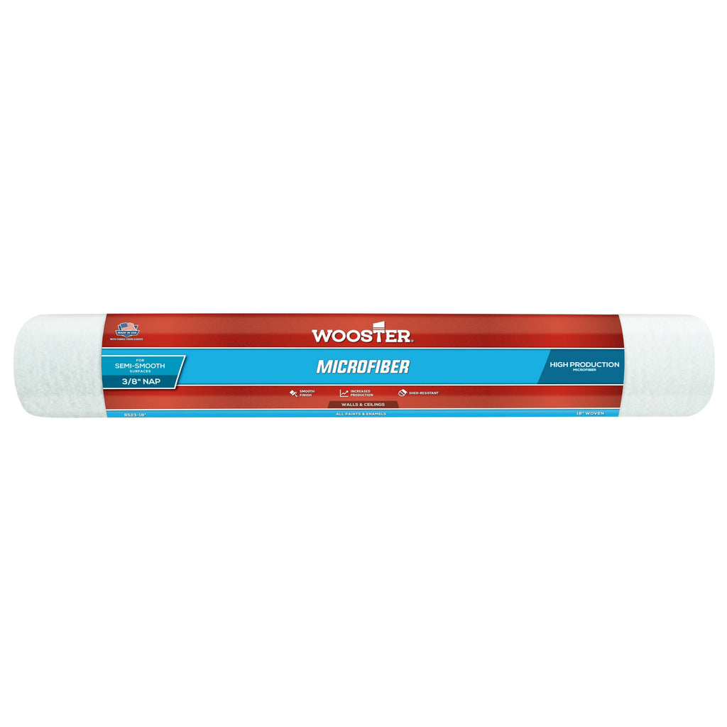 Wooster 18" Microfiber Paint Roller Sleeves | Buy Online on Paintlab ...
