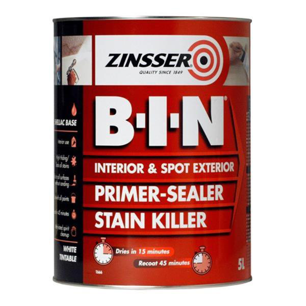 Zinsser Bin Shellac Based Primer Sealer & Stain Killer | Buy Online on ...