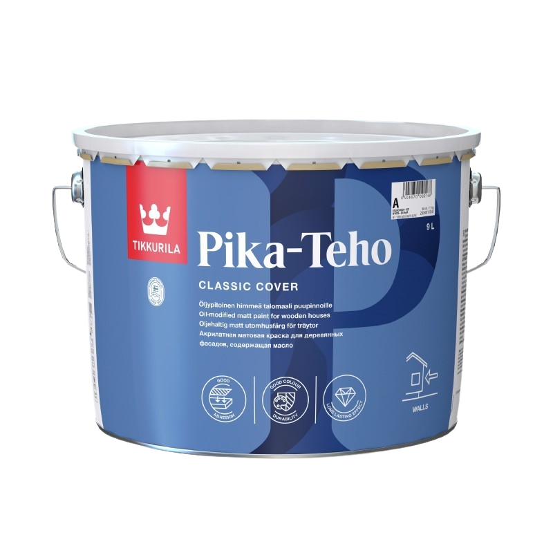 Tikkurila Pika-Teho Hybrid Breathable Exterior Wood Paint | Buy Online ...